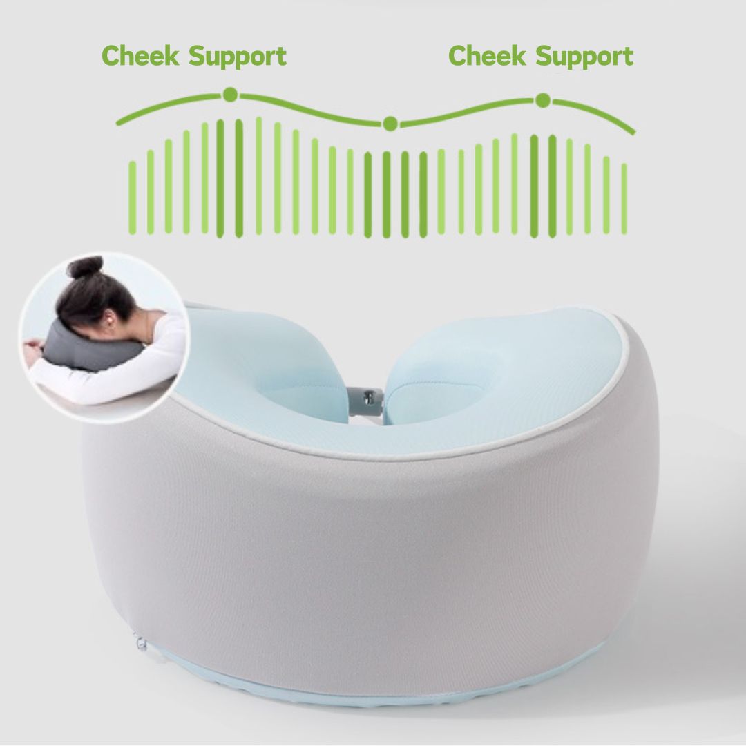 JTravel Cooling memory foam U-shaped pillow travel pillow neck support ...