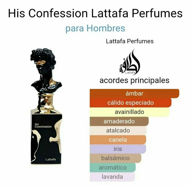 HIS CONFESSION 🌟 PERFUME 100ML BY LATTAFA Original 100% New | Shopee ...