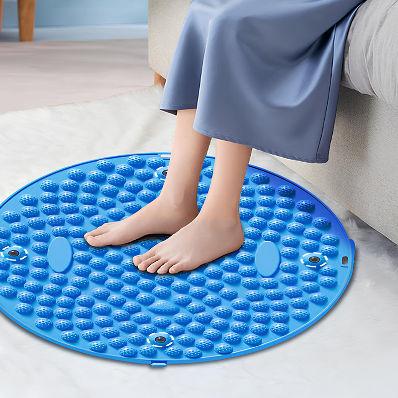 55/37CM Healthy Acupressure Foot Mats Medical Therapy Reflexology Foot ...