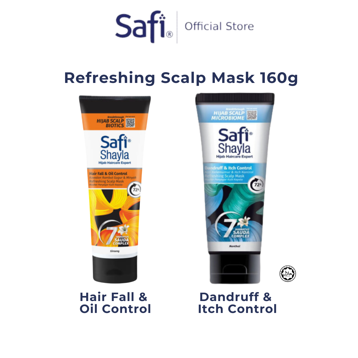 Safi Shayla Refreshing Scalp Mask 160g | Dandruff & Itch Control | Hair ...