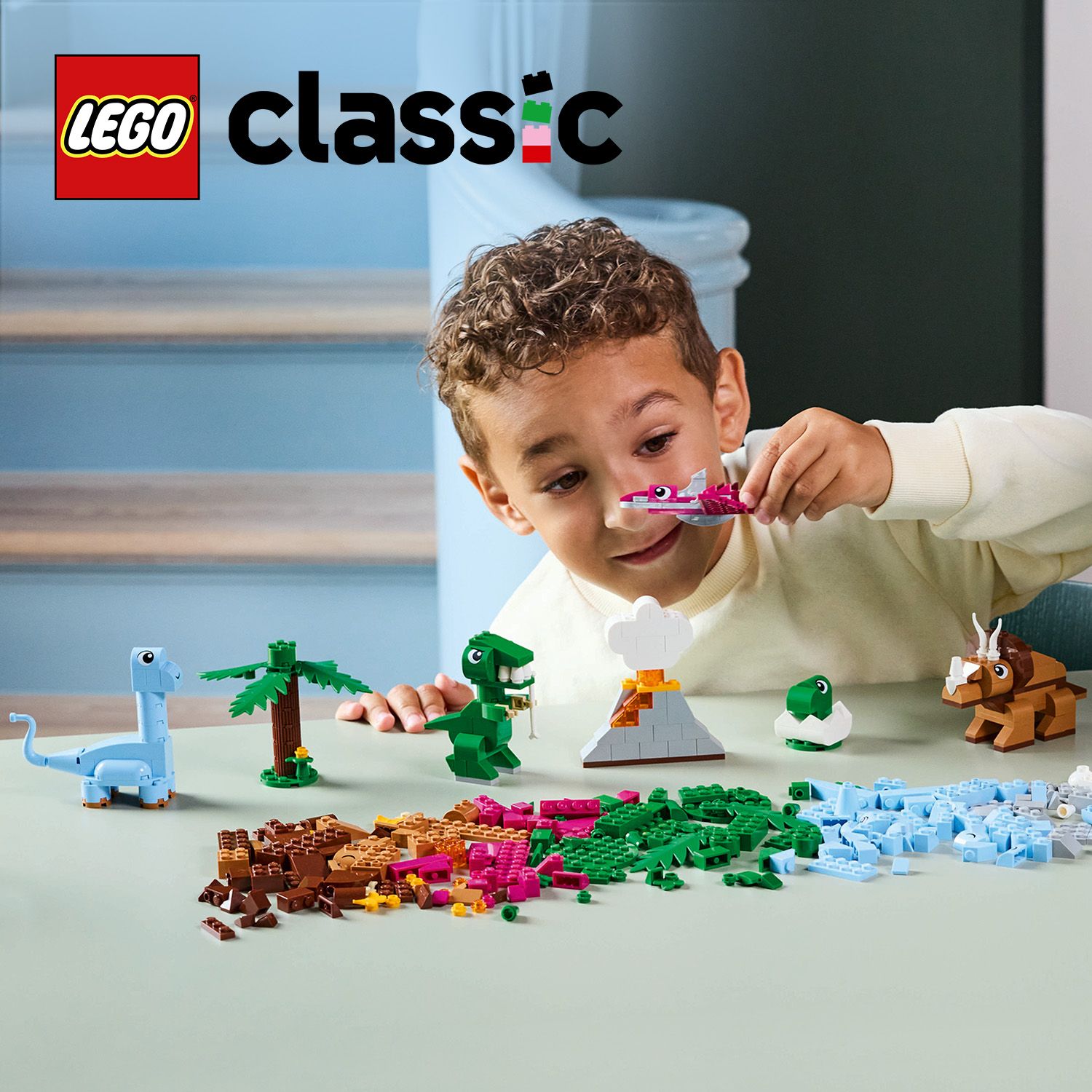 LEGO Classic 11041 Creative Dinosaurs (450 Pieces) | Shopee Malaysia