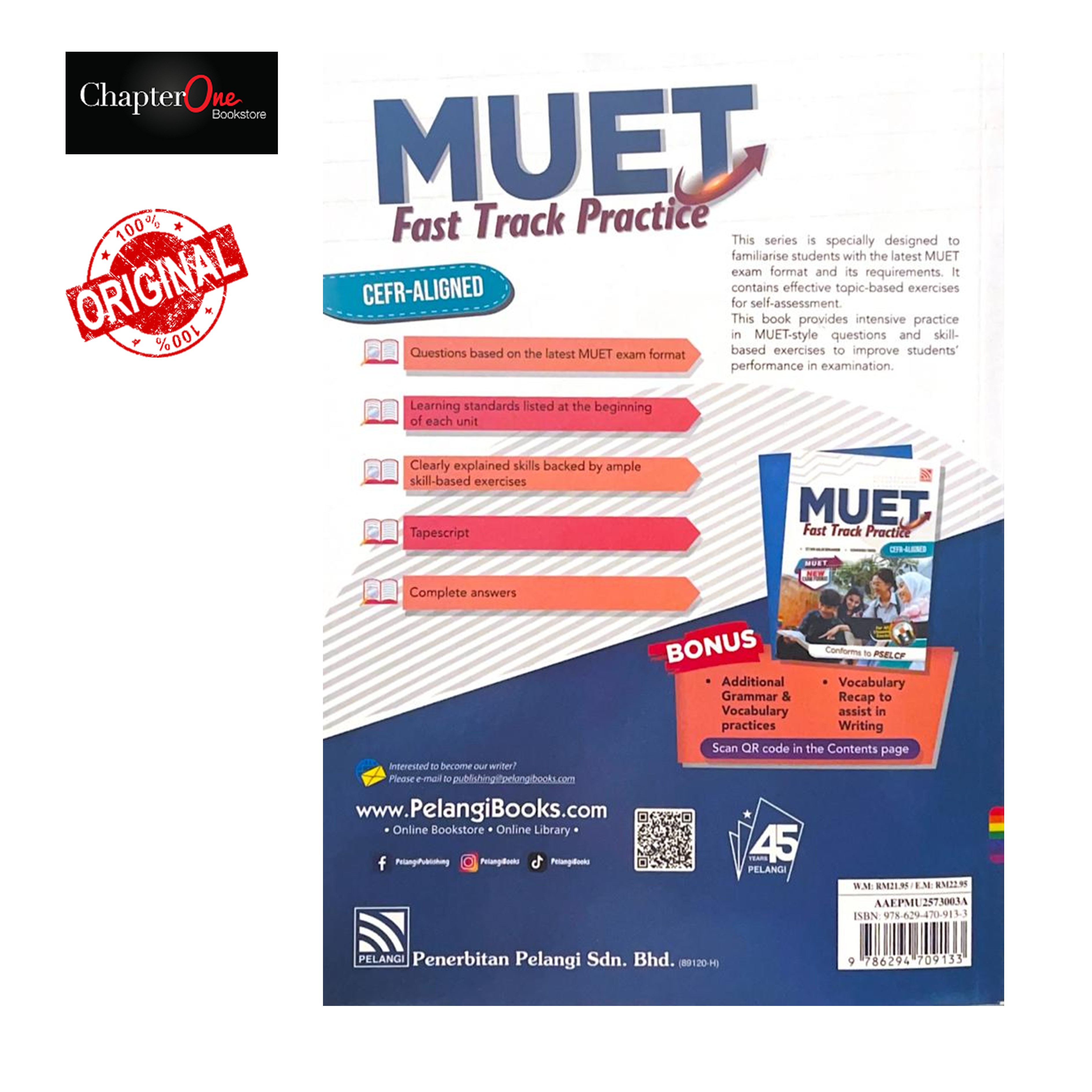 [Pelangi] MUET Fast Track Practice | CEFR Aligned | MUET New Exam ...