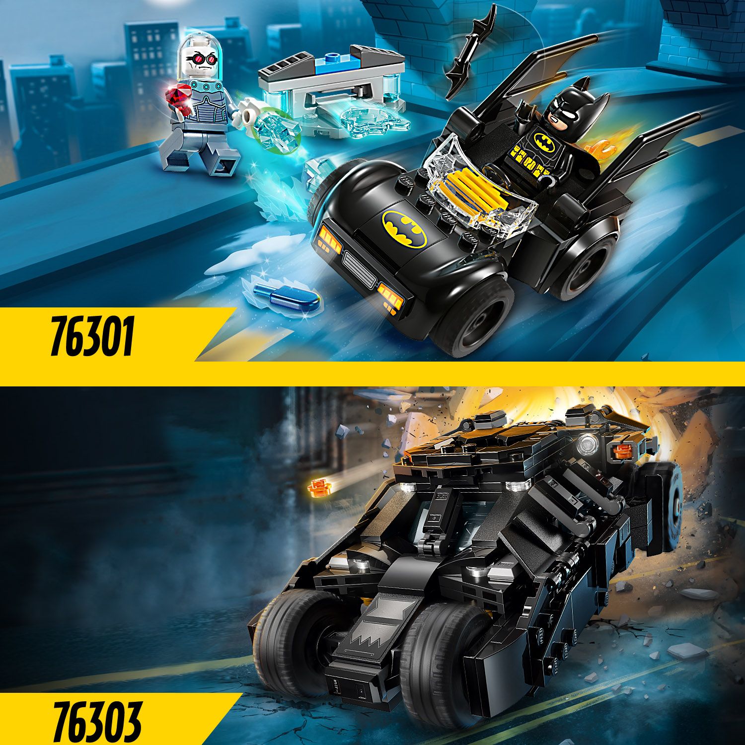 LEGO Super Heroes DC 76303 Batman Tumbler vs. Two-Face & The Joker (429 ...