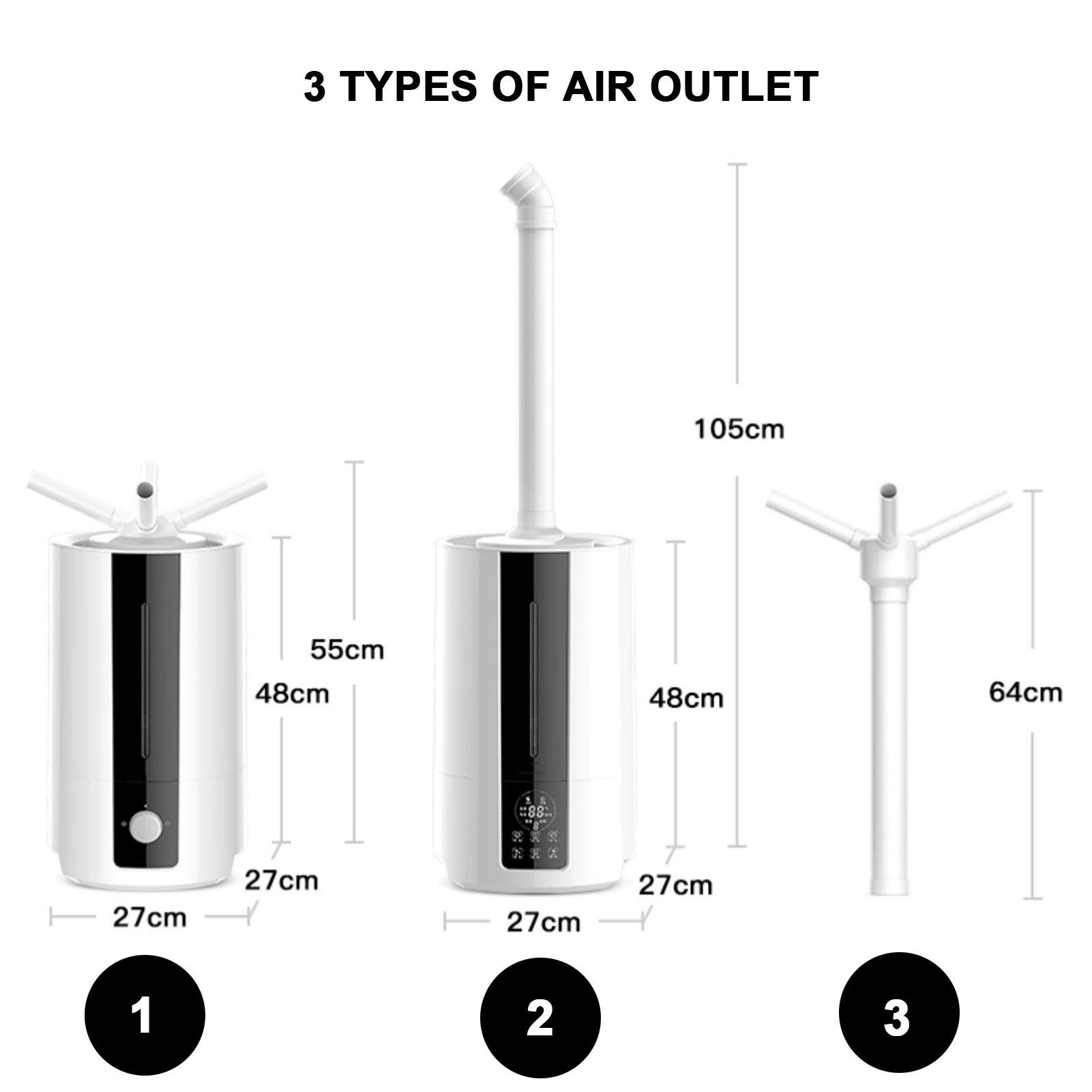 🔥Shocking price🔥14.5L Industrial Air Anion humidifier 1200ml/H Mist ...