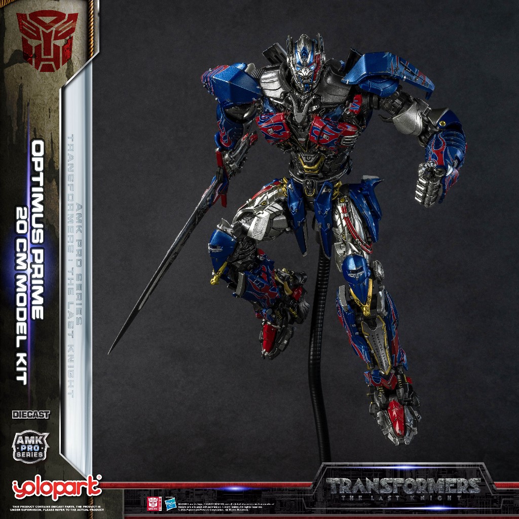 Yolopark AMK PRO Series Transformers - 20cm TLK Optimus Prime Model Kit ...