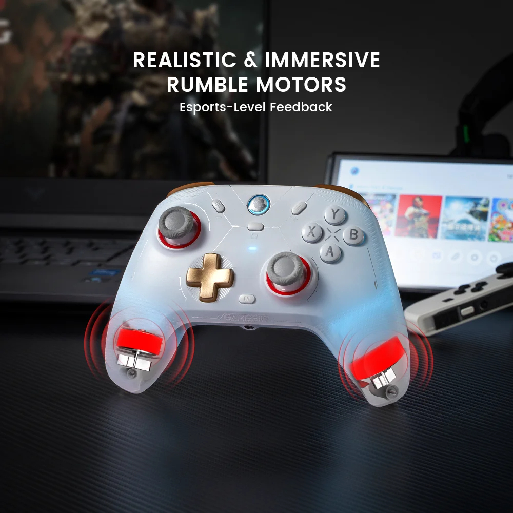 GameSir Cyclone 2 Wireless Switch Controller Bluetooth Gamepad with ...