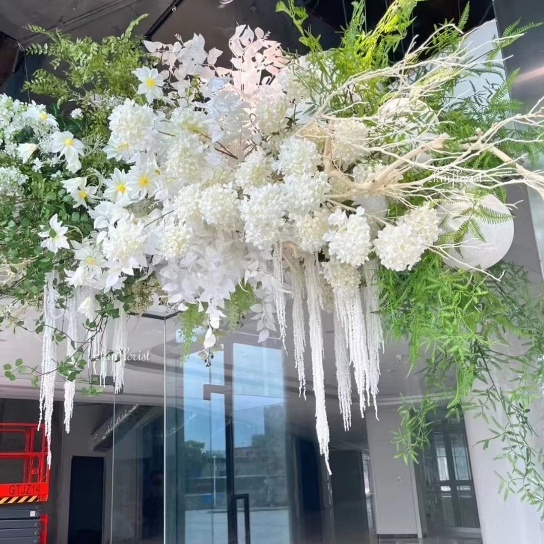 BLUE STAR Artificial Flower Bouquet Living Room Home Decor Decoration Bunga Hiasan Rumah Wedding ...