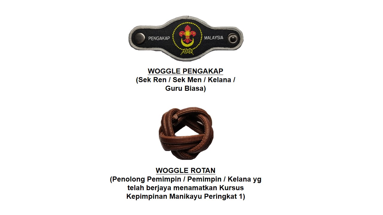 Skaf Pengakap Brand Falcon | Woggle Pengakap | Woggle Rotan Pengakap ...