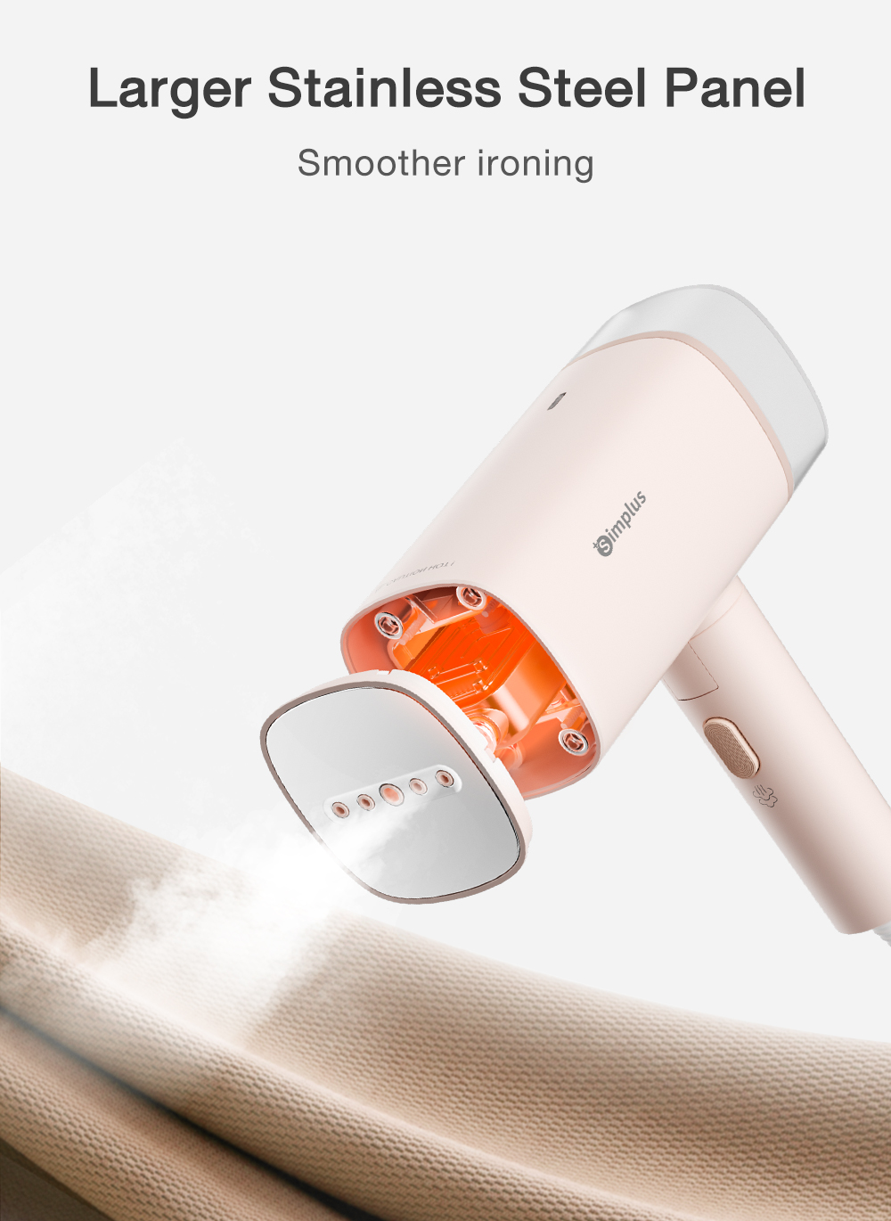 Simplus Handheld Garment Steamer丨1200W High Power丨180ml Water Tank丨 ...