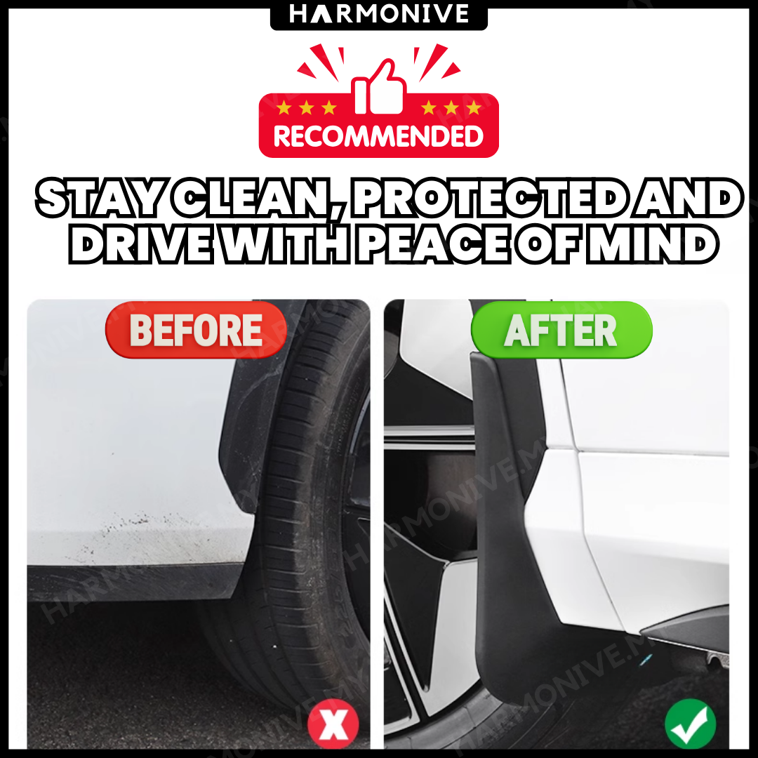 Harmonive Mud Flaps Splash Guards Fender Liners PROTON e.MAS7 (2024 ...