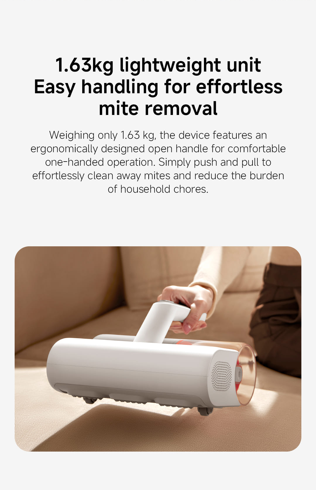Xiaomi Dust Mite Vacuum Cleaner | 12,000Pa Suction | Enhanced Dust ...