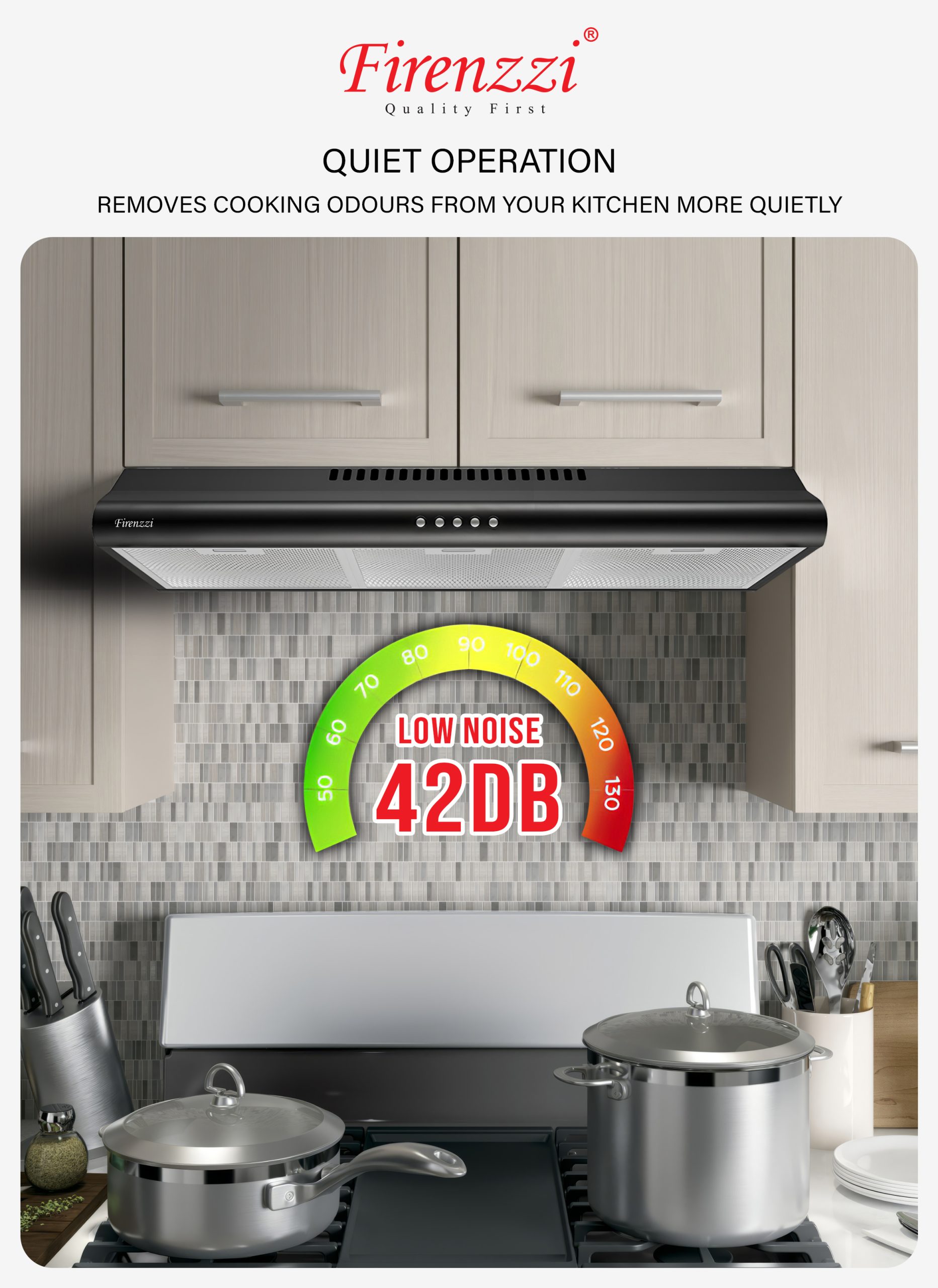 FIRENZZI DUAL MOTOR SLIM HOOD FH-902 BK COOKER HOOD 1490m³/hr | Shopee ...