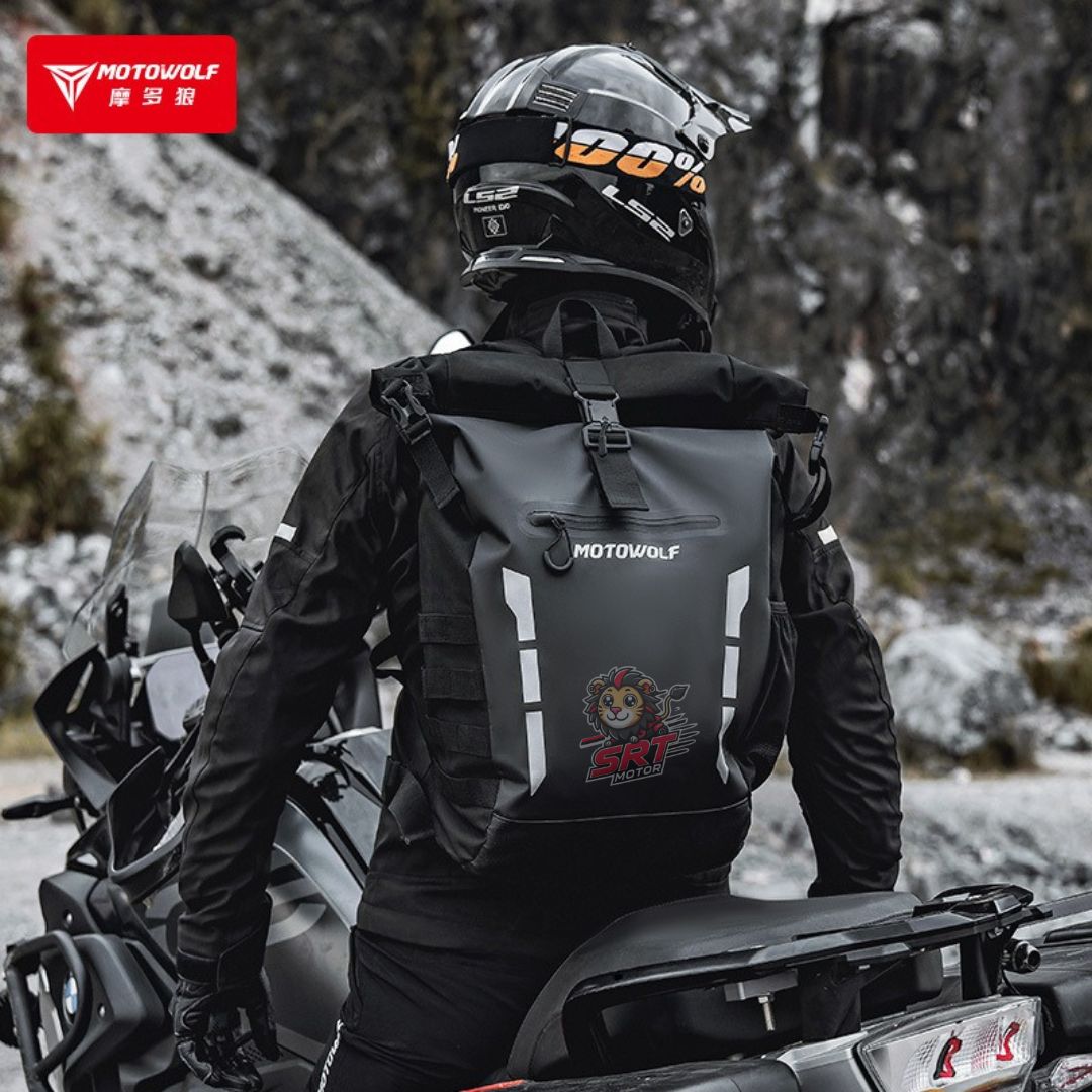 Motowolf Backpack Waterproof Bag Pack MDL0716 Riding Rain Gear for ...