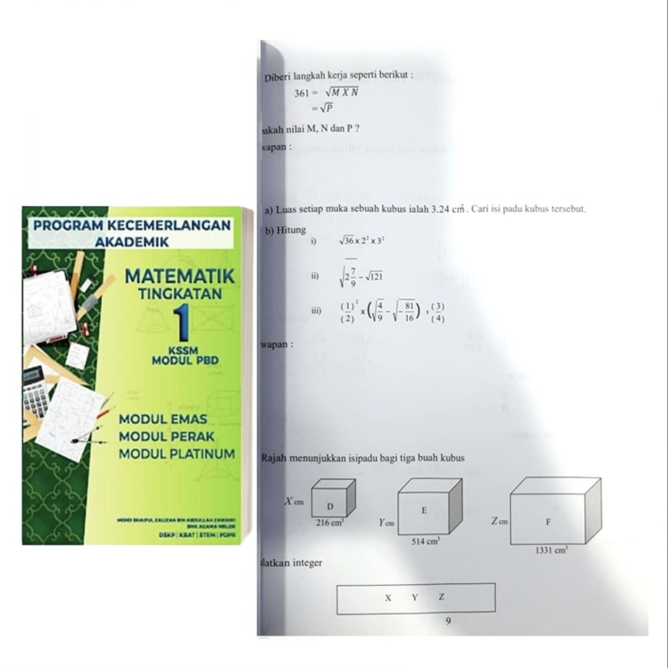 Nota Matematik Tingkatan 1 & Nota Sains Tingkatan 1 (Nota + Soalan ...