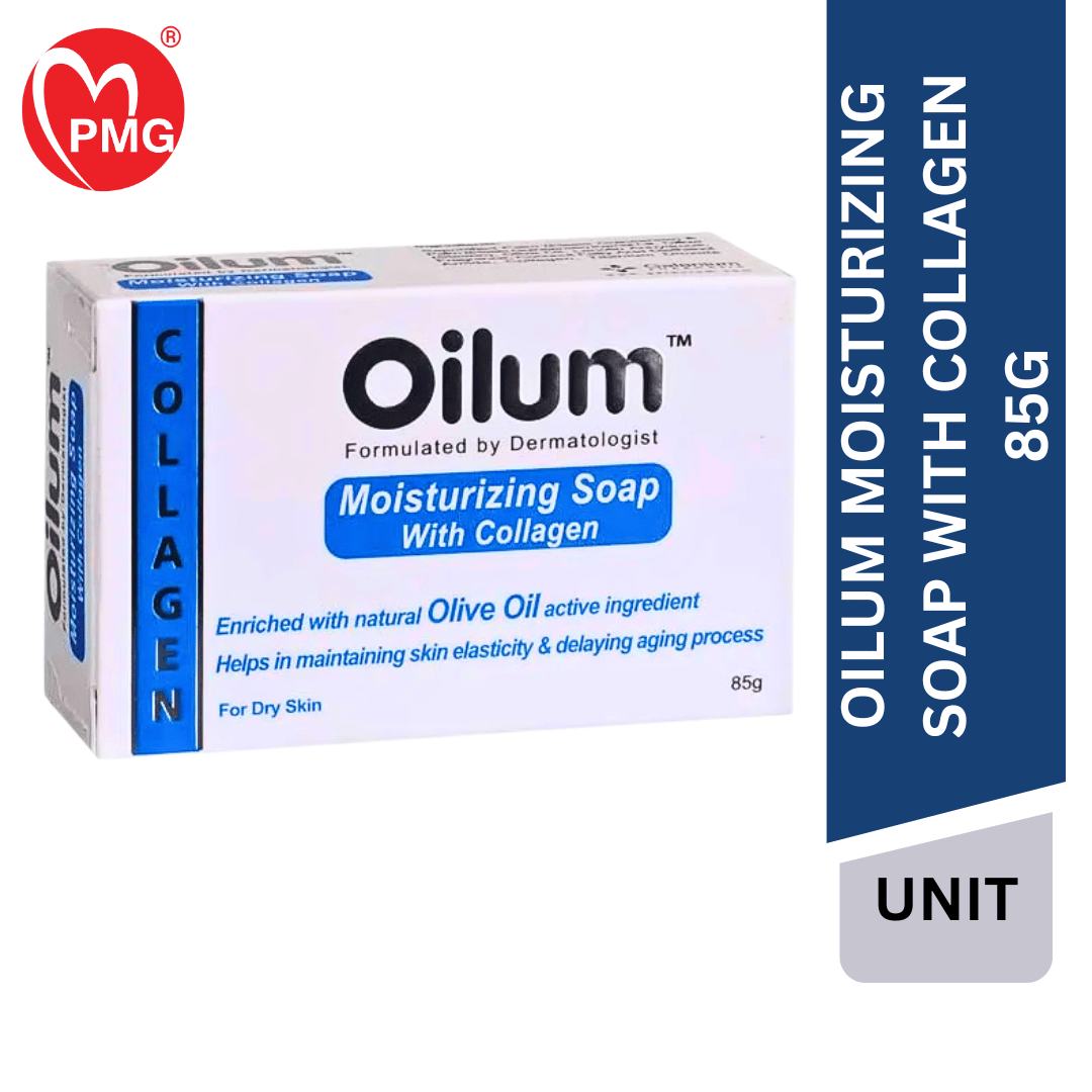 [PMG PHARMACY]Oilum Moisturizing Soap With Collagen 85g | Shopee Malaysia