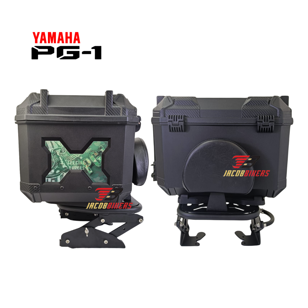 Yamaha PG-1 PG1 PG 1 Adjustable Rear Rack With Backrest Delivery Bag ...