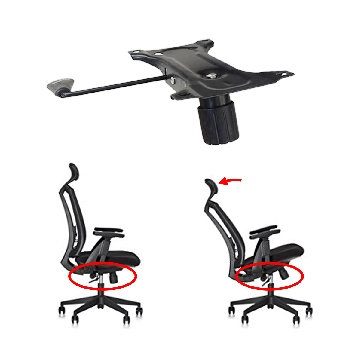 office chair base replacement Office Chair mechanism gaming chair base ...