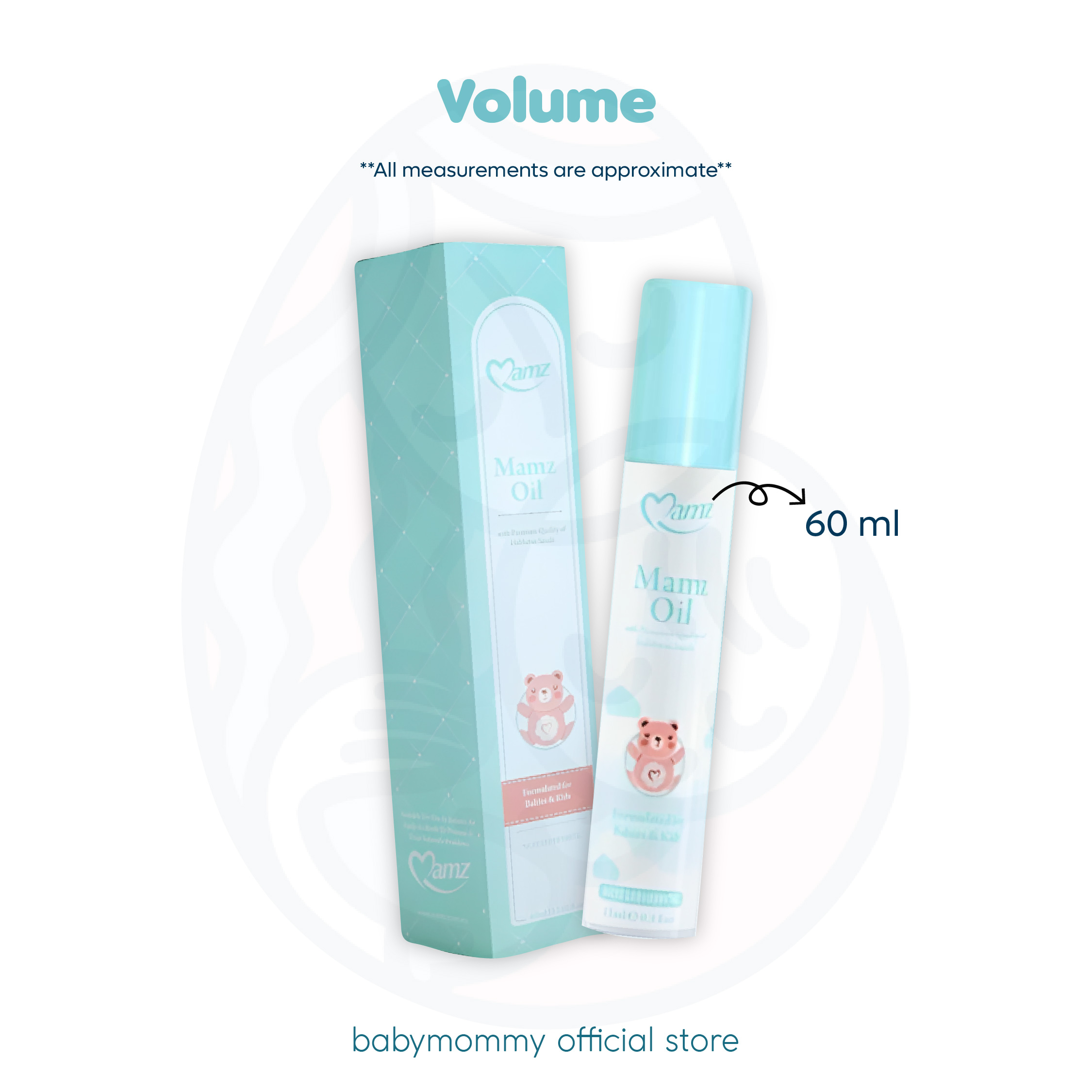 Babymommy👶60ML Mamz Oil Mamz Spray Habbatussauda Mamz Oil Baby Oil ...