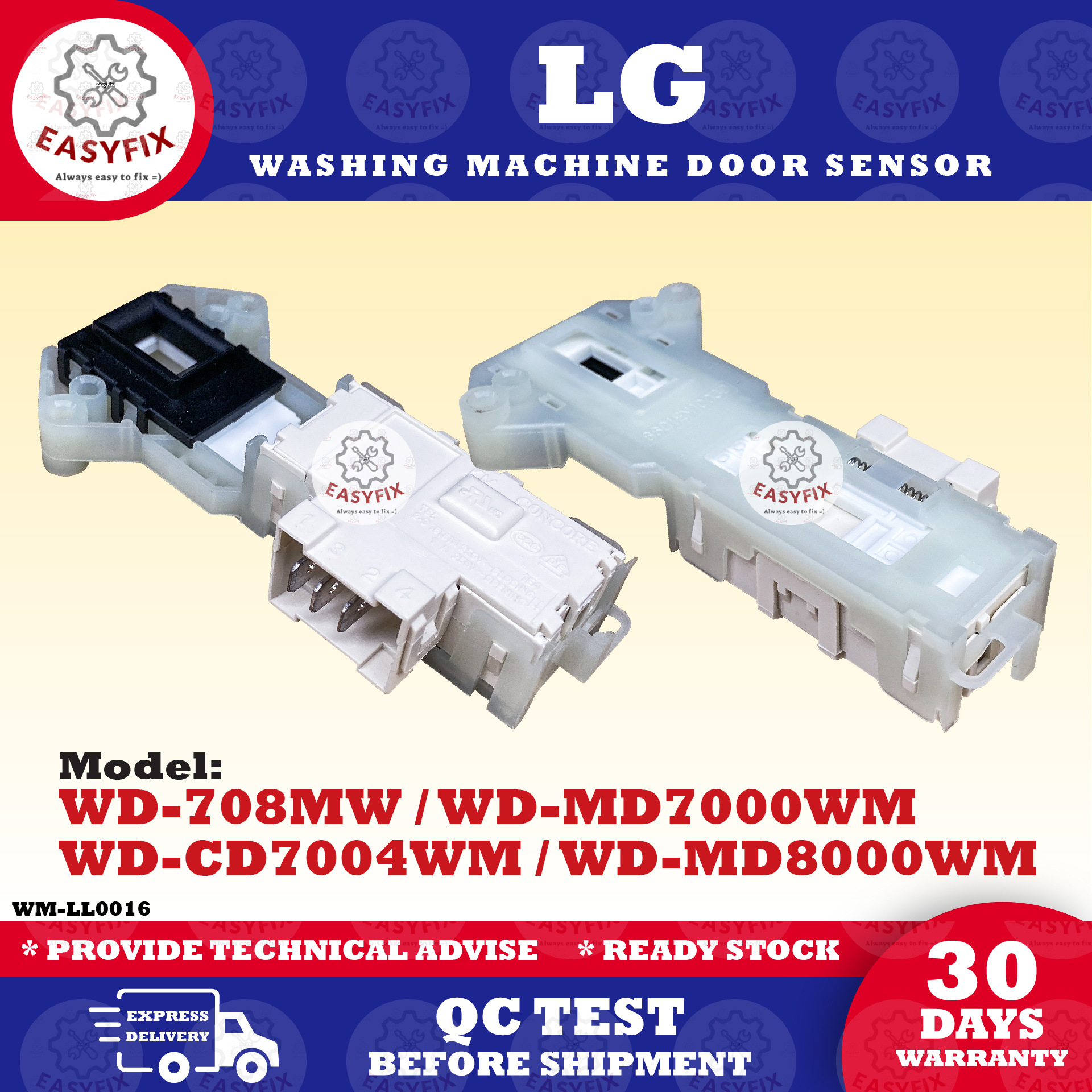 WD-708MW / WD-MD7000WM / WD-CD7004WM / WD-MD8000WM LG WASHING MACHINE ...