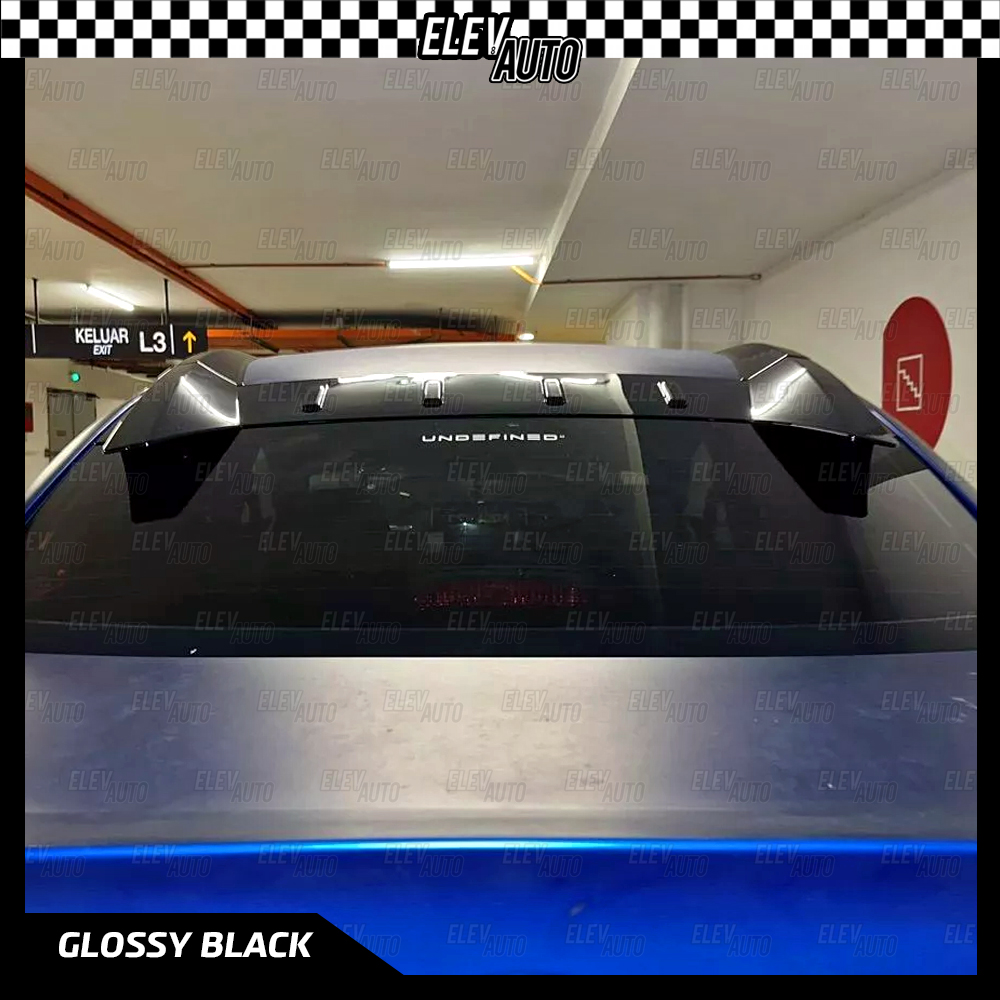 Proton Saga VVT MC1 MC2 2016 - 2025 Rear Top Roof Spoiler Carbon Matte ...