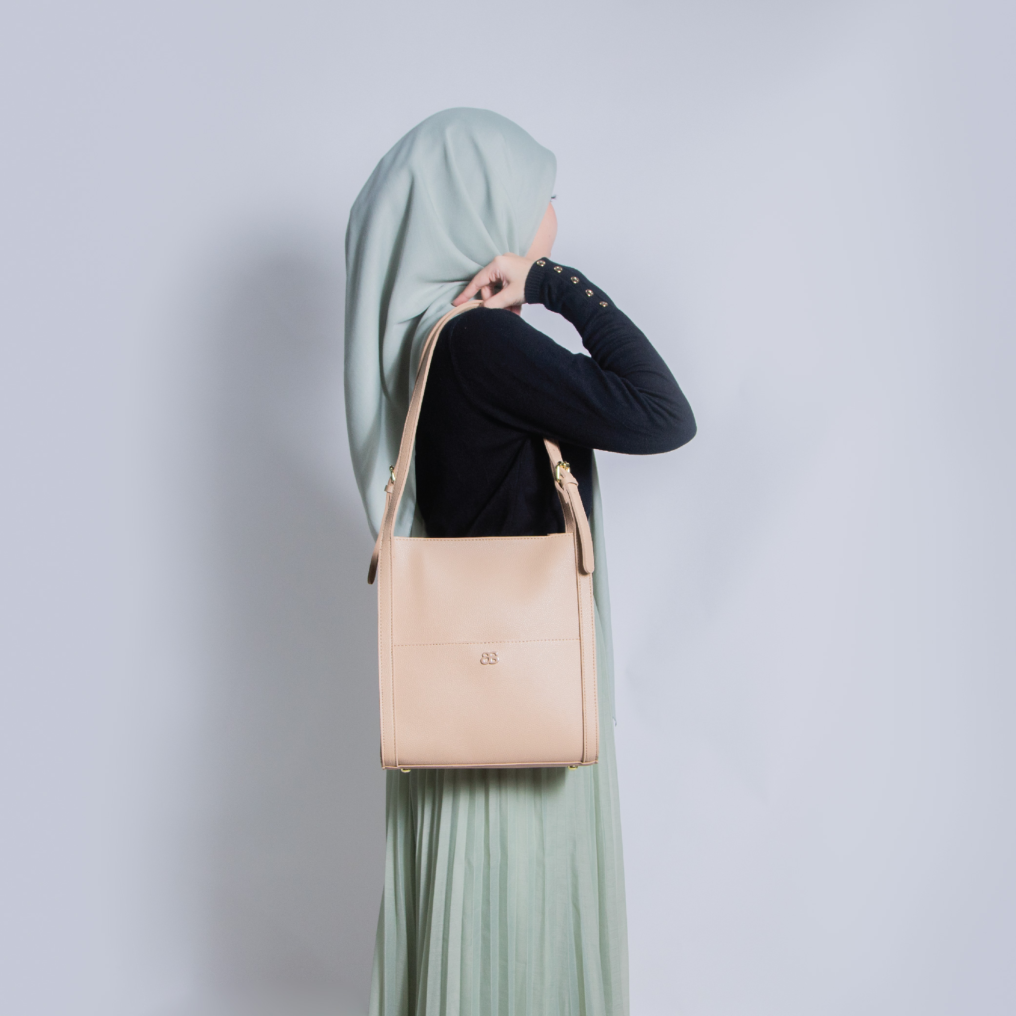 ANAS TOTEBAG (VEGAN LEAHER BAG) WITH BOX | Shopee Malaysia
