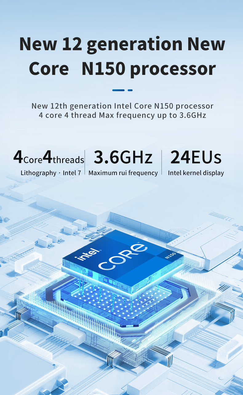 SZBOX N150 Mini PC Stick S12 Plus Intel N100 Windows 11 DDR5 12GB 512GB ...