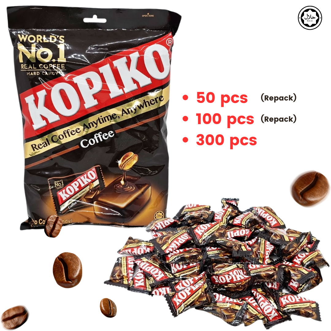 Classic Kopiko Coffee Candy ( 50 / 100 / 300 pcs) Gula gula Kopi KOPIKO ...