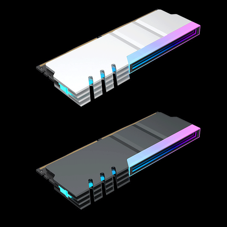 Yicobeila Ram Heatsink 5V ARGB Ram Module Heatsink Radiator PC Memory ...