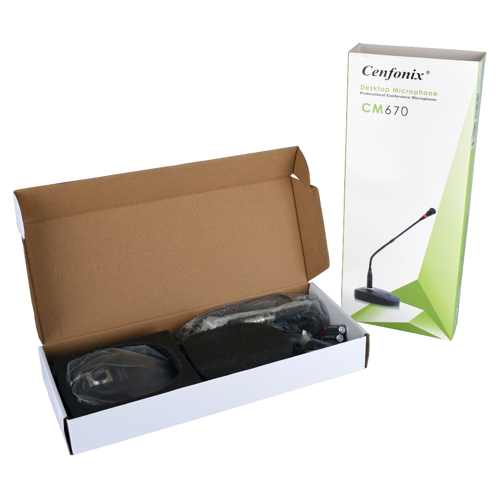 Cenfonix CM670 Gooseneck Goose Neck Conference Desktop Microphone ...