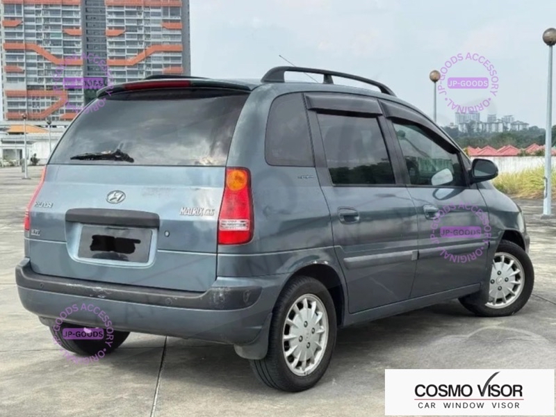 Hyundai Matrix ( 2003-2012 ) Door Visor / Window Vent Visor Deflectors ...