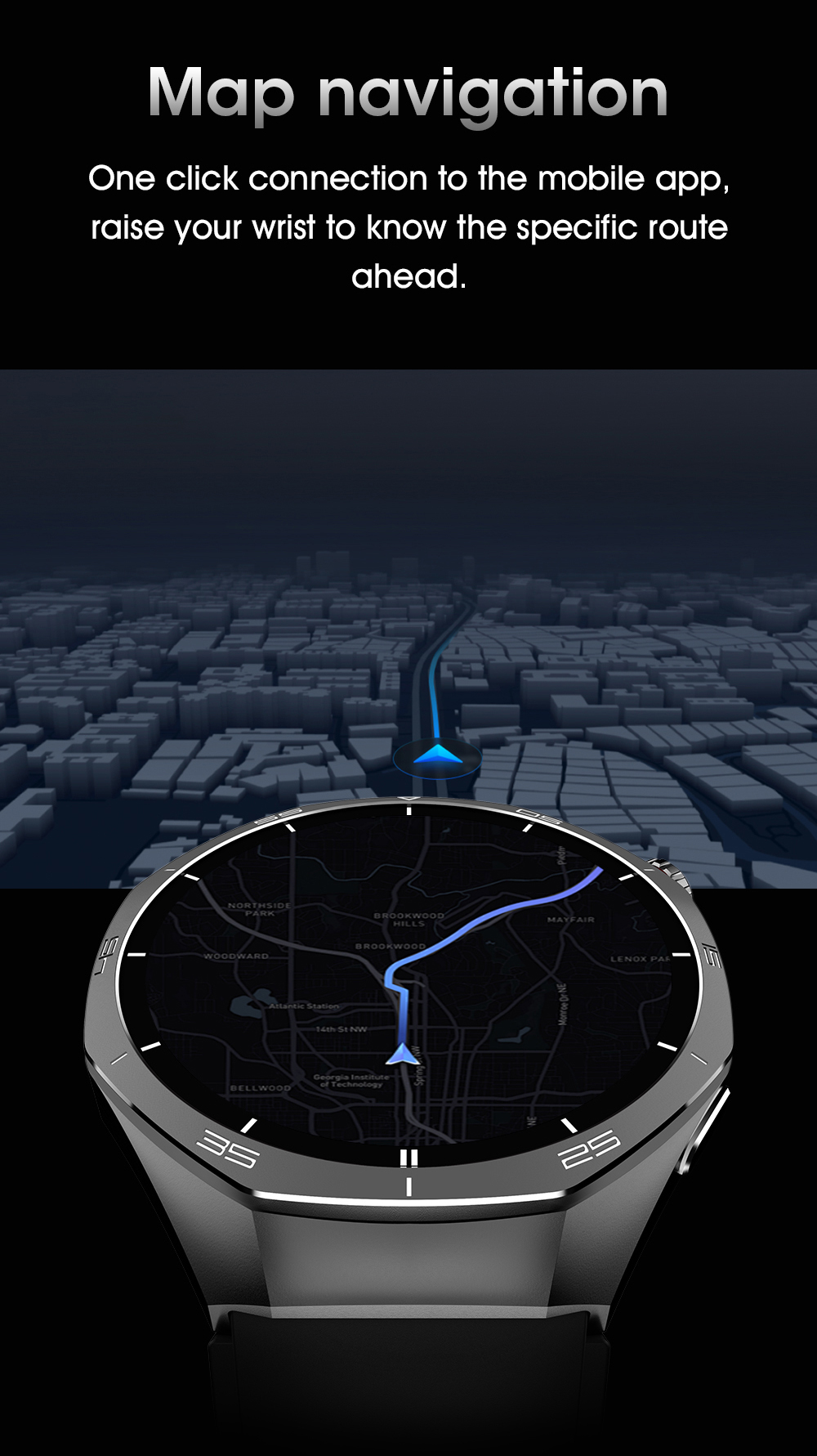 Maxwear Ultra GTR13 Smartwatch IP68Waterproof Bluetooth Call Reply ...