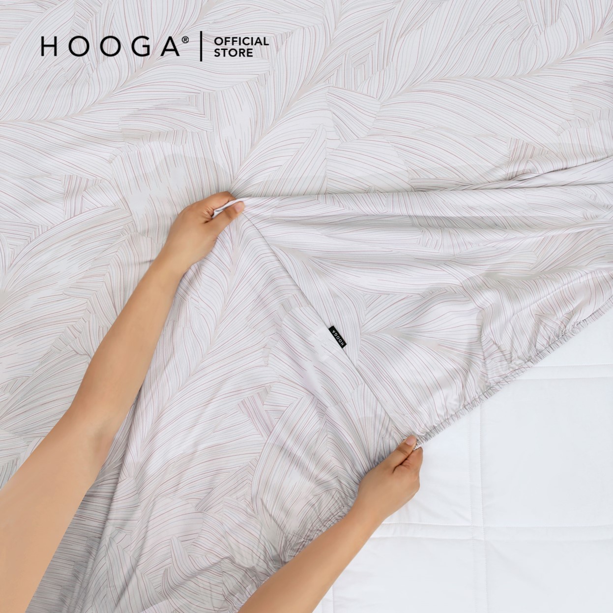 HOOGA Brighton 800TC TENCEL Lyocell Bedsheet Quilt Cover Set (Orange ...
