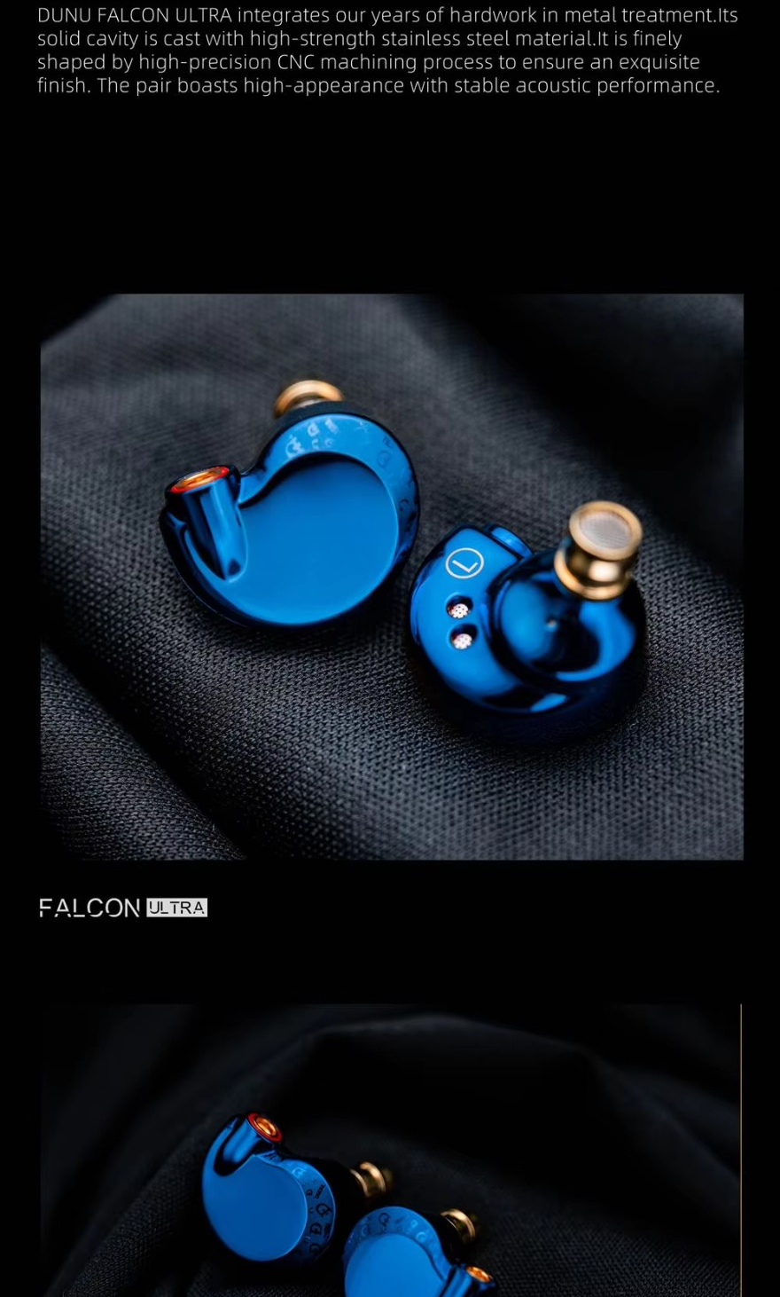 Dunu Falcon Ultra, In-Ear Monitors: 2nd Gen ECLIPSƎ Architecture, Ring ...