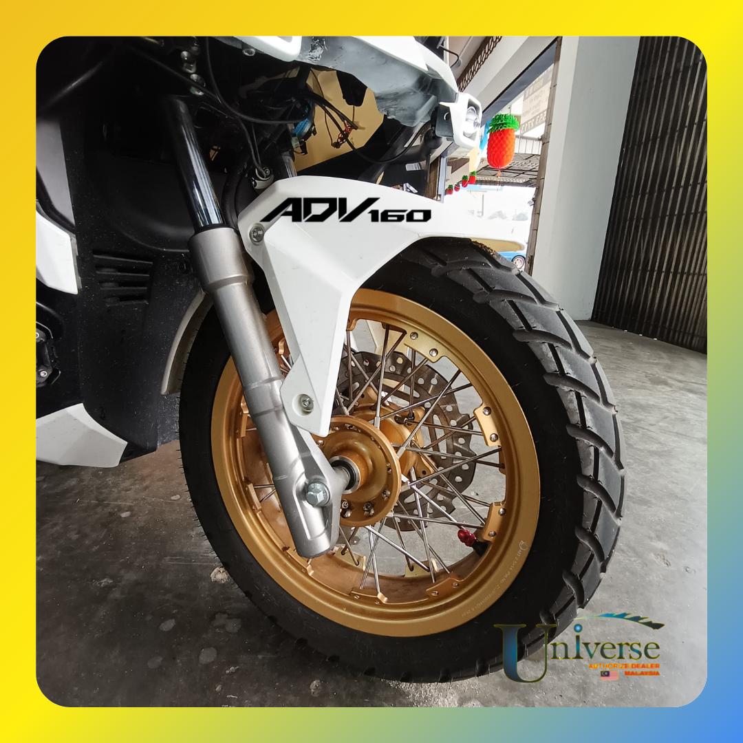 HONDA ADV 160 SPOKE RIM Aluminum ALLOY RIM Gold and Black | Shopee Malaysia