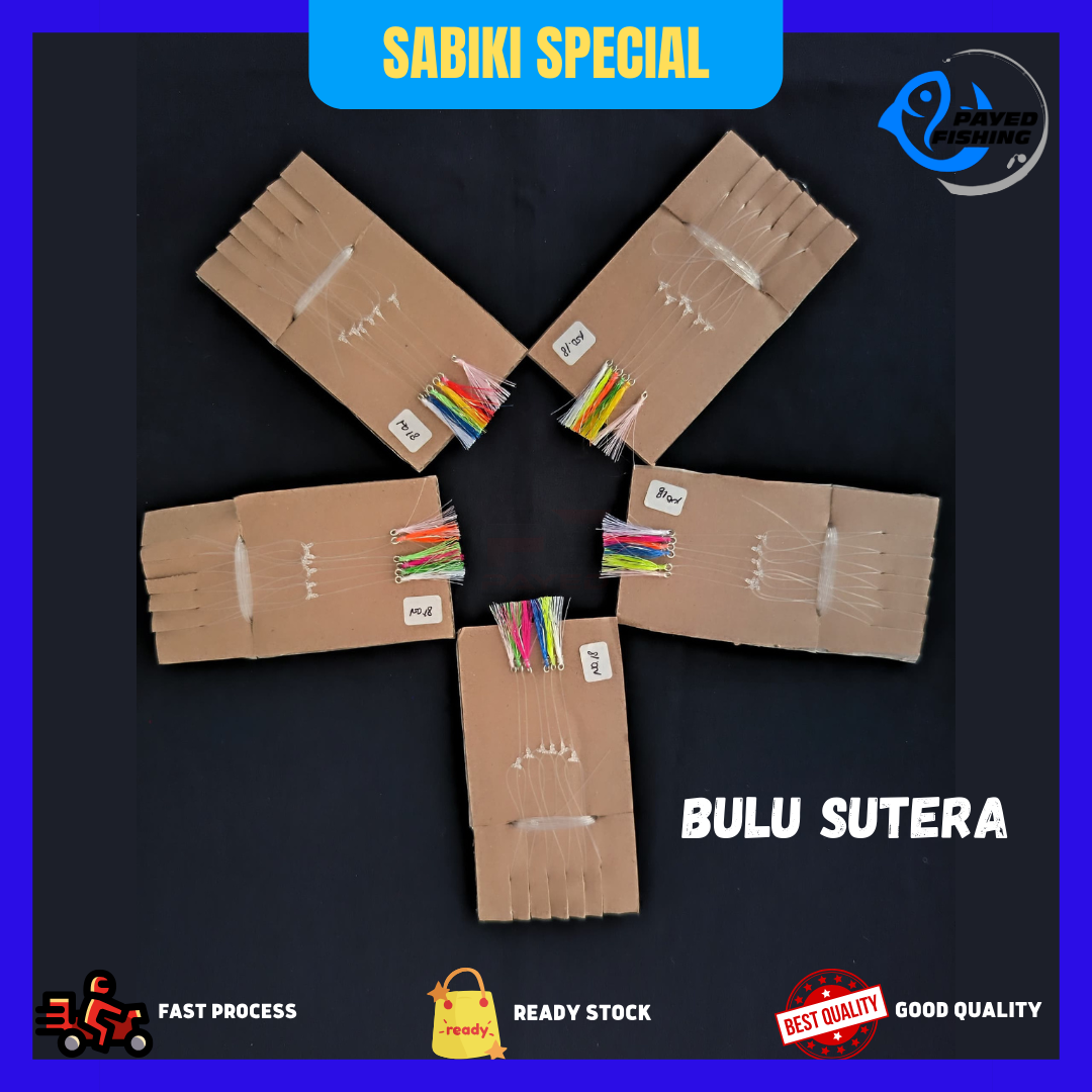 APOLLO/SABIKI Perambut Serampang Lima Mata, Untuk Memancing Sekumpulan ...