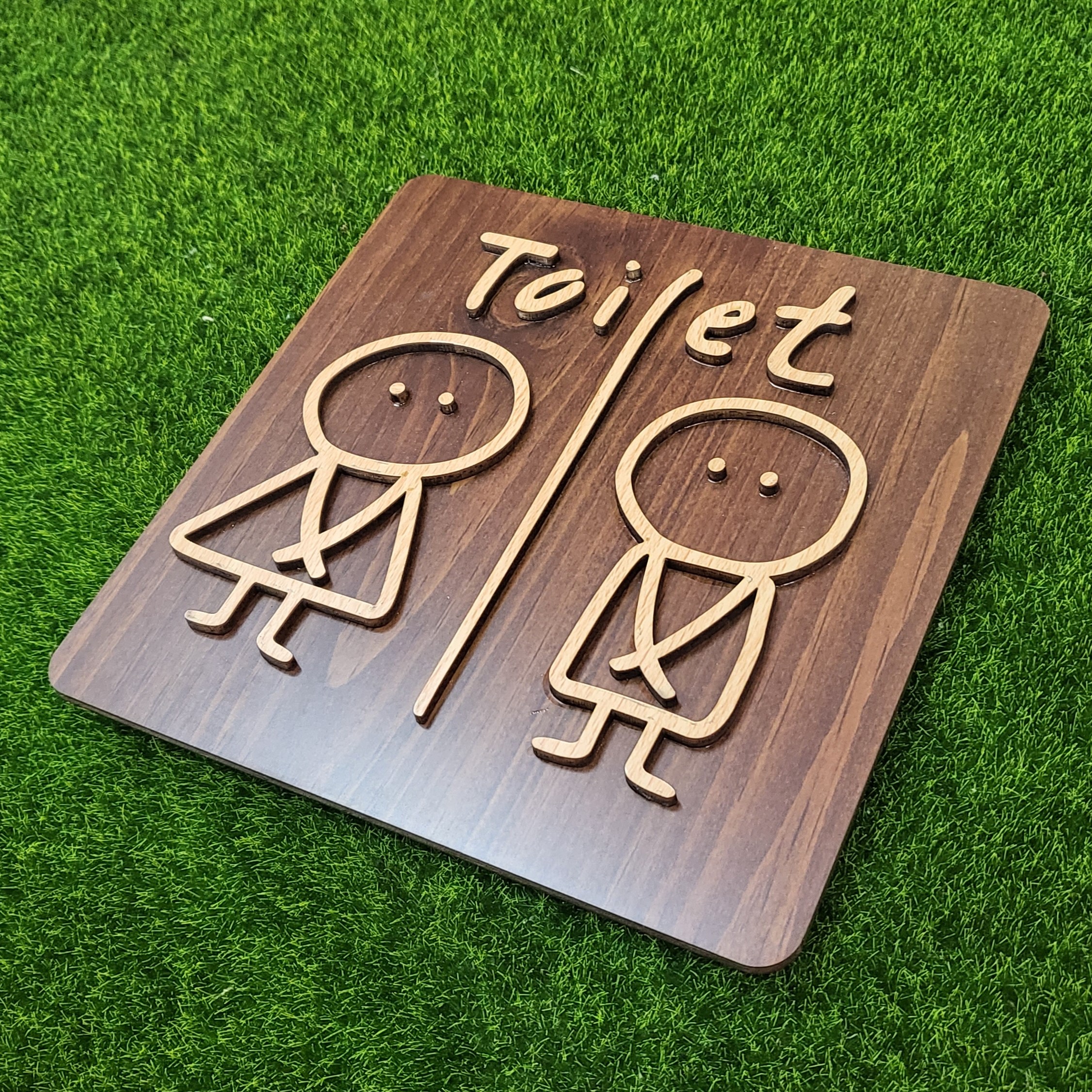 TOILET SIGNAGE FOR MEN AND WOMEN INDOOR SIGNAGE | Shopee Malaysia