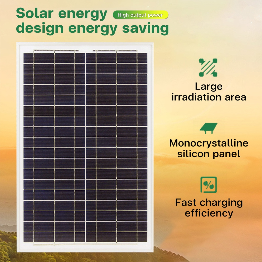 COD Solar Panel Module RV Solar Photovoltaic Panel Solar Panel 12V ...