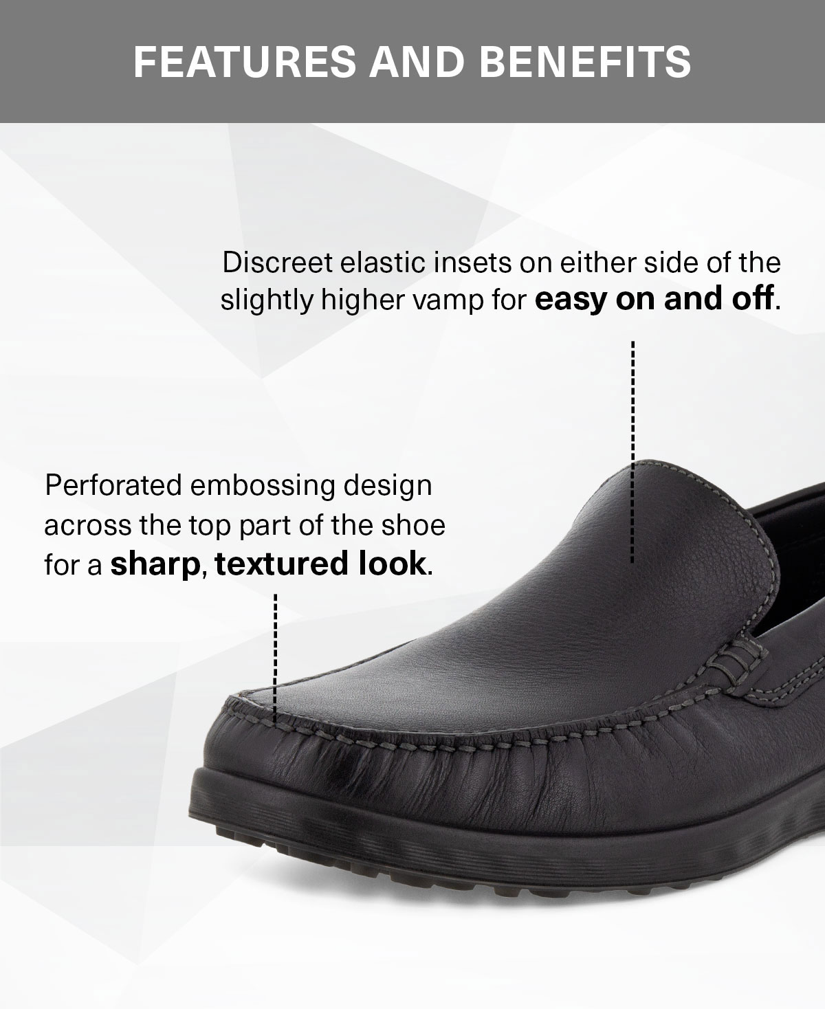 ECCO S LITE MOC MEN'S SLIP-ON | Shopee Malaysia