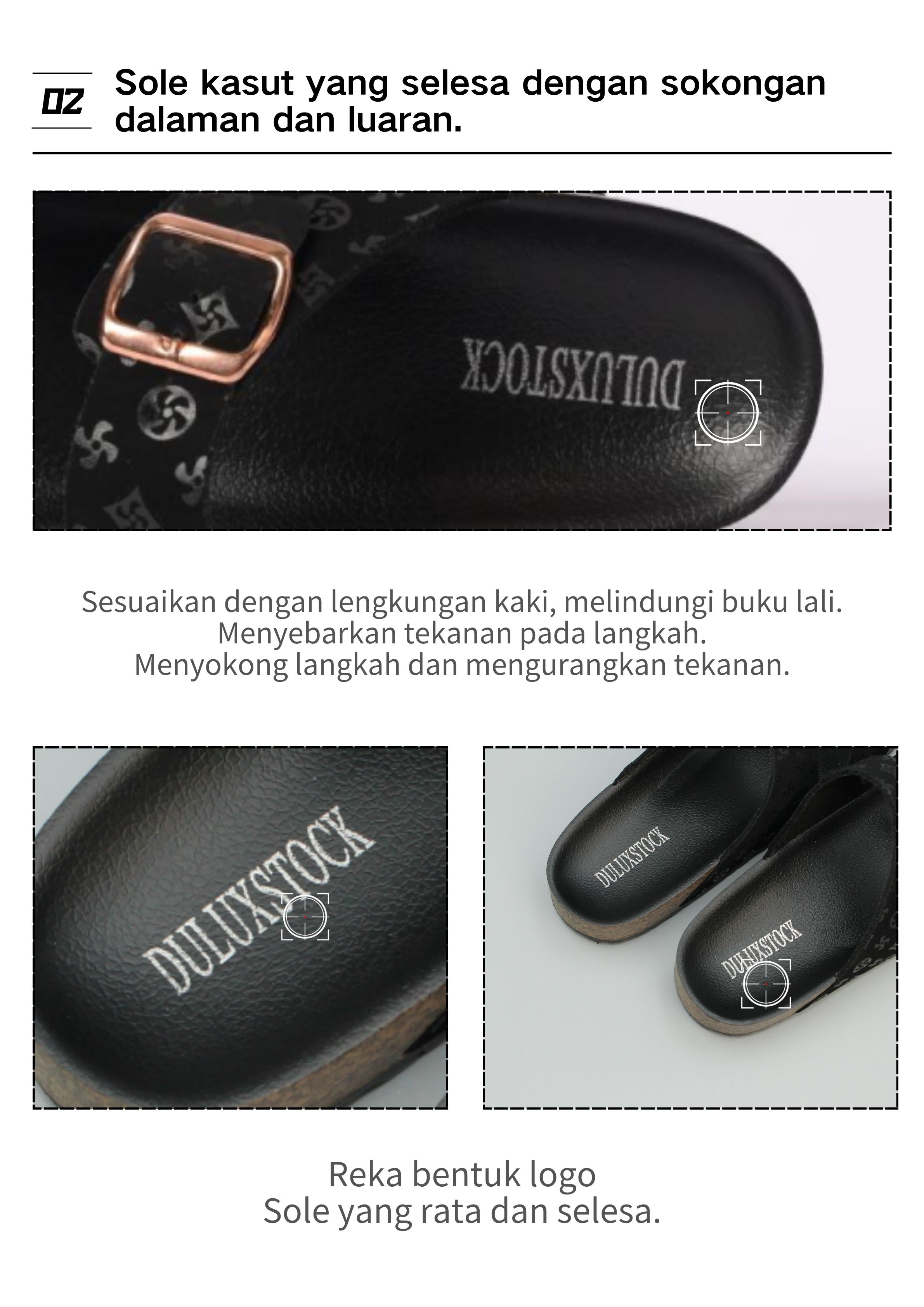 KL STOCK DULUX selipar raya perempuan|selipar wanita murah cantik style ...