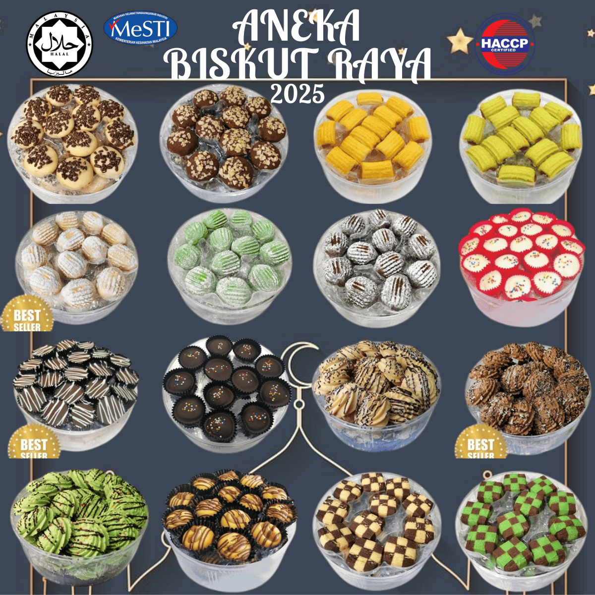 [KUIH RAYA 2025][New Stock] Pelbagai Jenis Biskut Raya Kuih Raya Murah ...