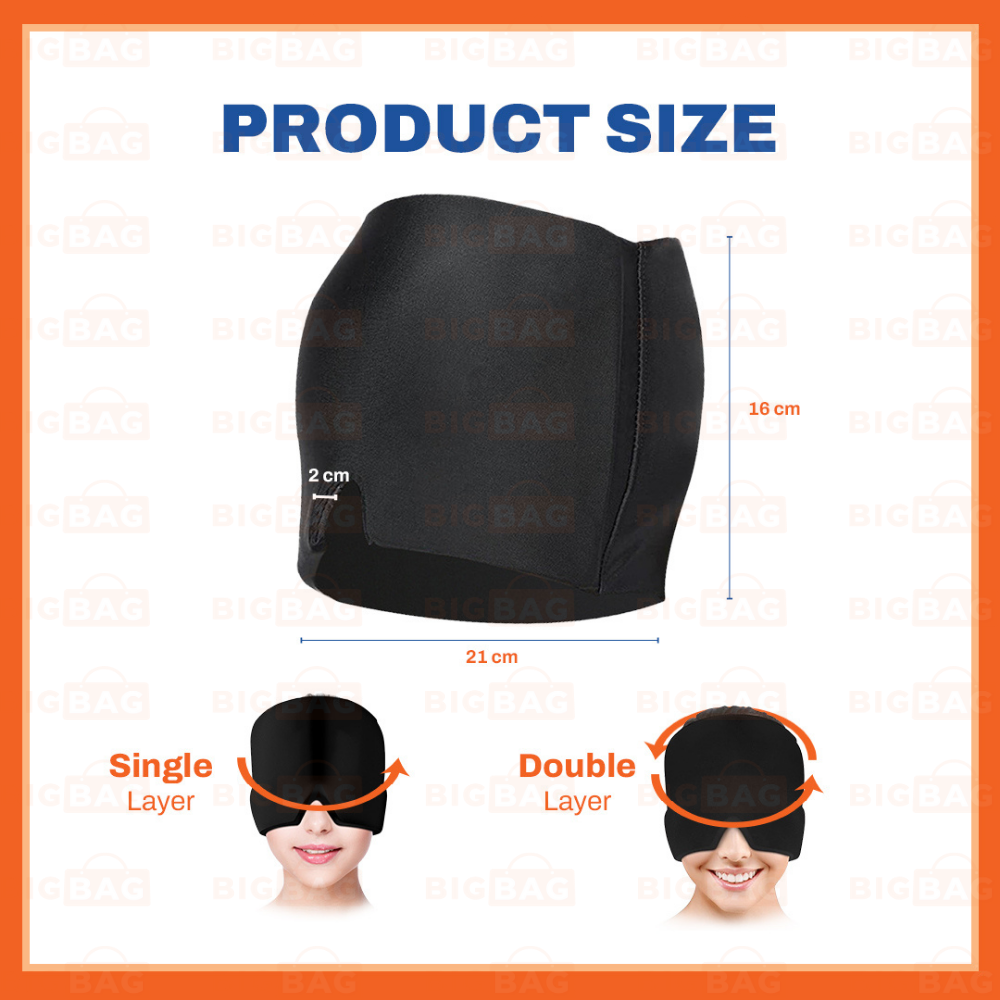 Migraine Relief Cap Headache Relief Cap Migraine Cap Cooling Migrain ...