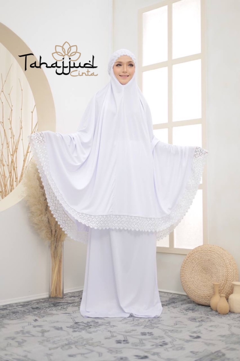 SET HADIAH TELEKUNG LACE CINTA, Telekung & box exclusive | Shopee Malaysia