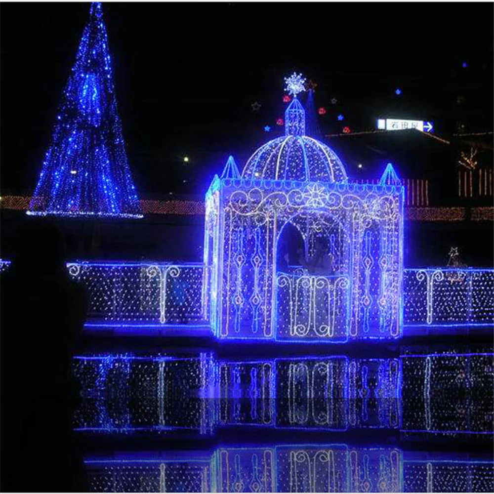Lampu Raya LED Net Mesh Light 3x2M 214LED Hari Raya Lights Strip LED ...