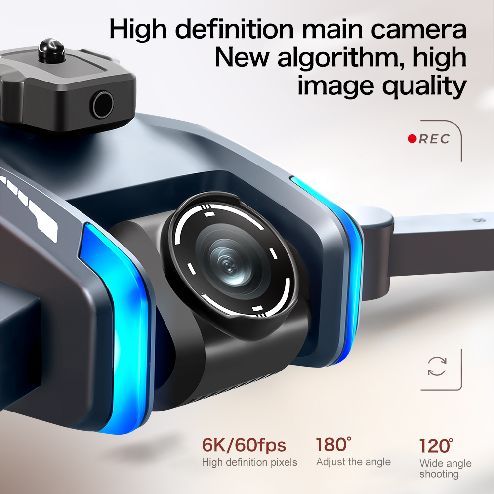 New XT808 MAX Drone Screen Display 5g Optical Flow Gps Folding Drone ...