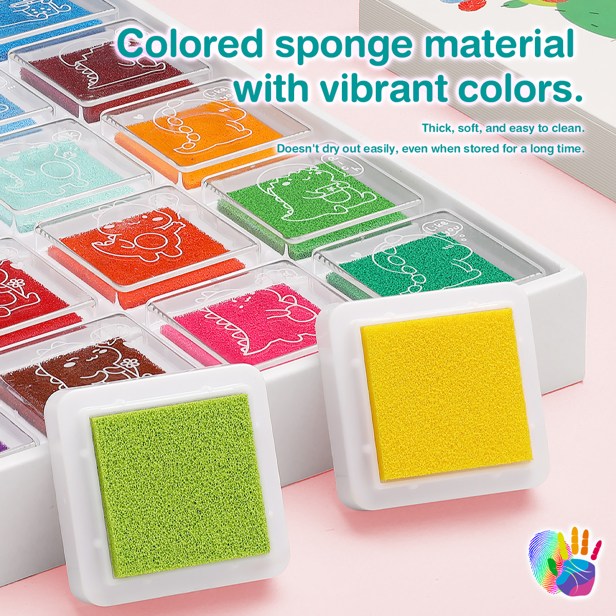 Finger Painting KIDS Art Craft Drawing Set DIY Creative Coloring ...