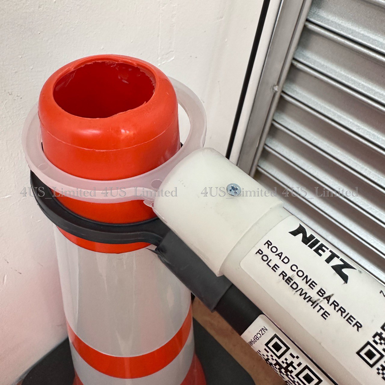 NIETZ Expandable Retractable Cone Bar Traffic Safety Cone Bar Barrier 2 ...