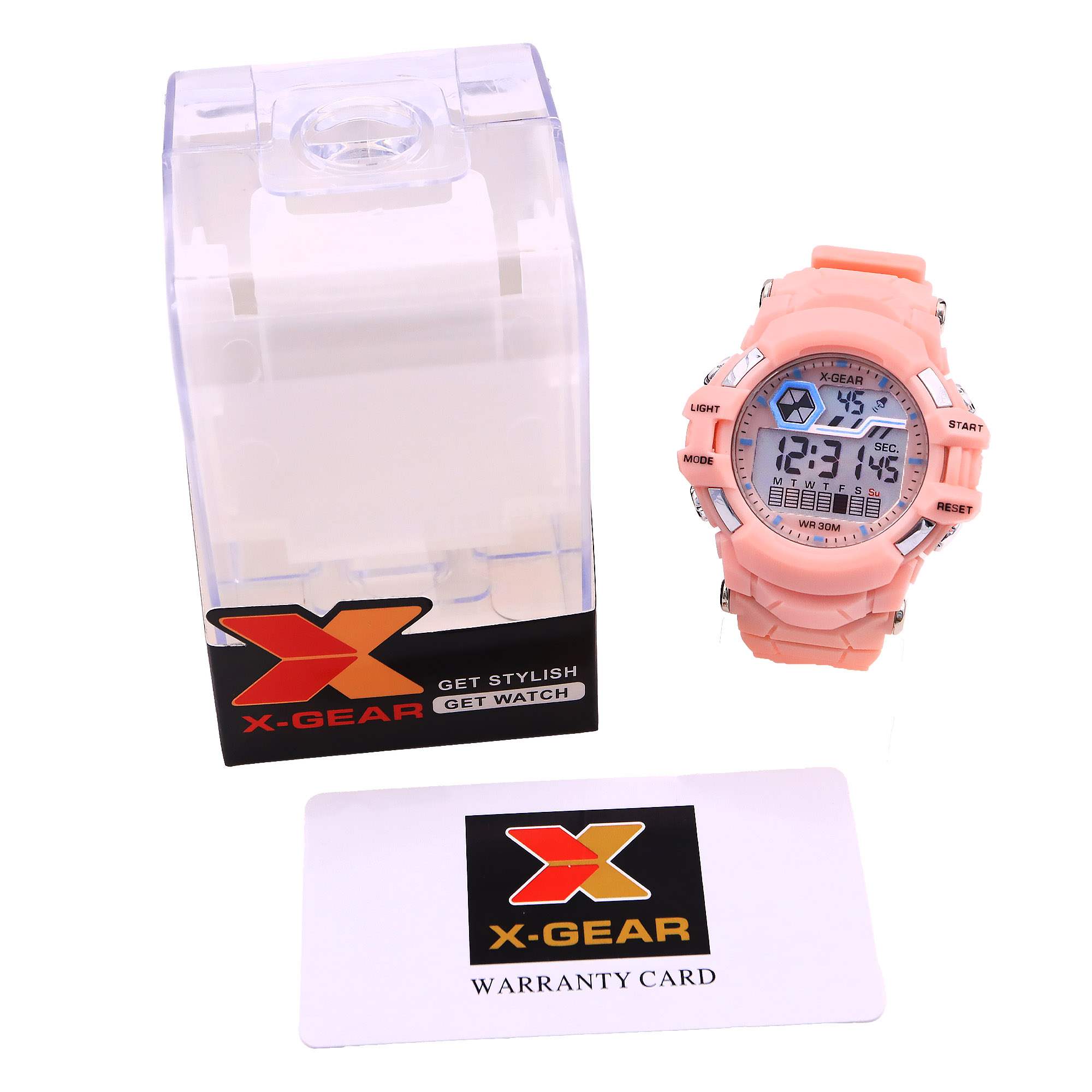 X-GEAR Watch ORIGINAL 30m Waterproof Rubber Strap Watch Unisex Jam ...
