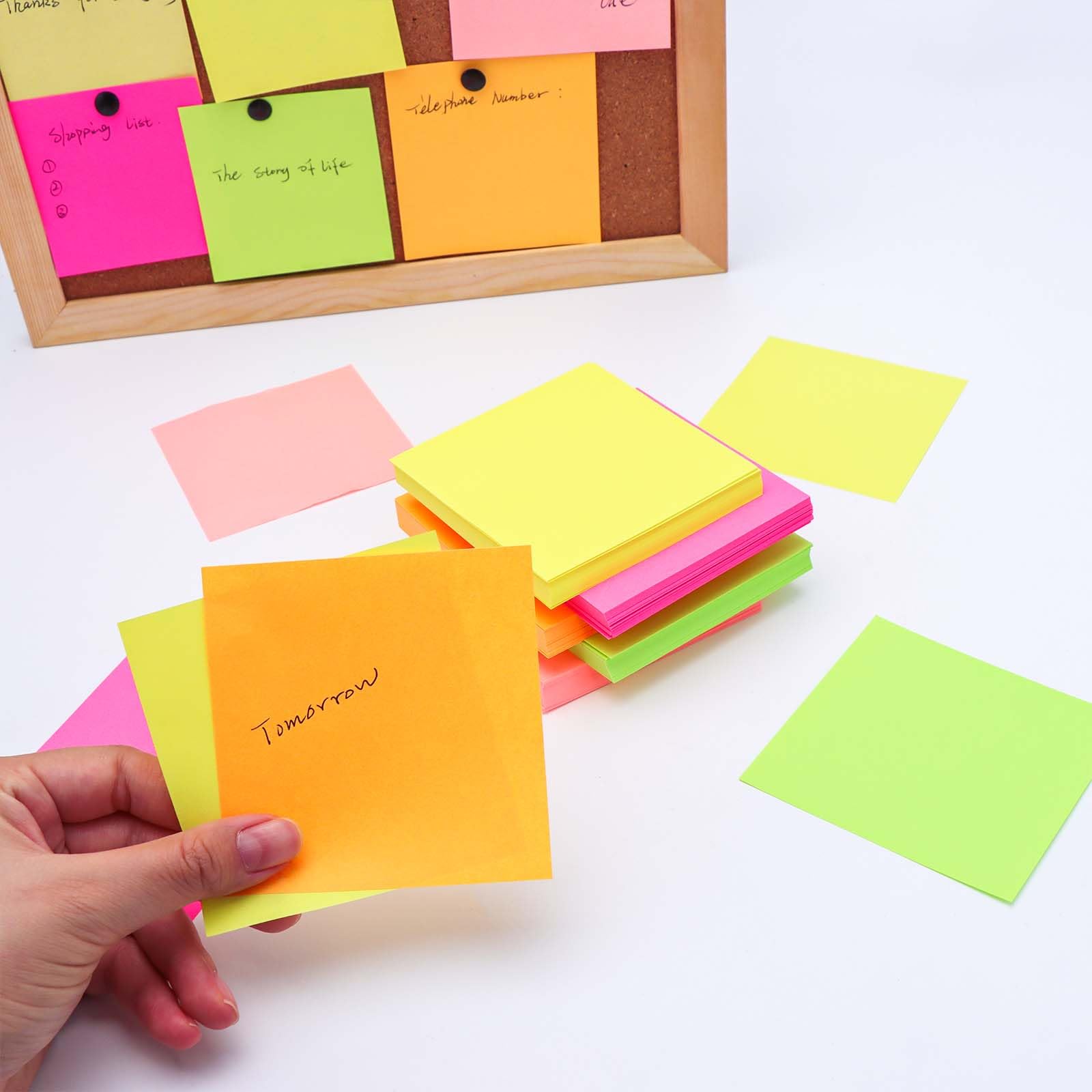 Memo Pads Non Sticky Note Mini Paper Pads Paper Refill Reminders ...
