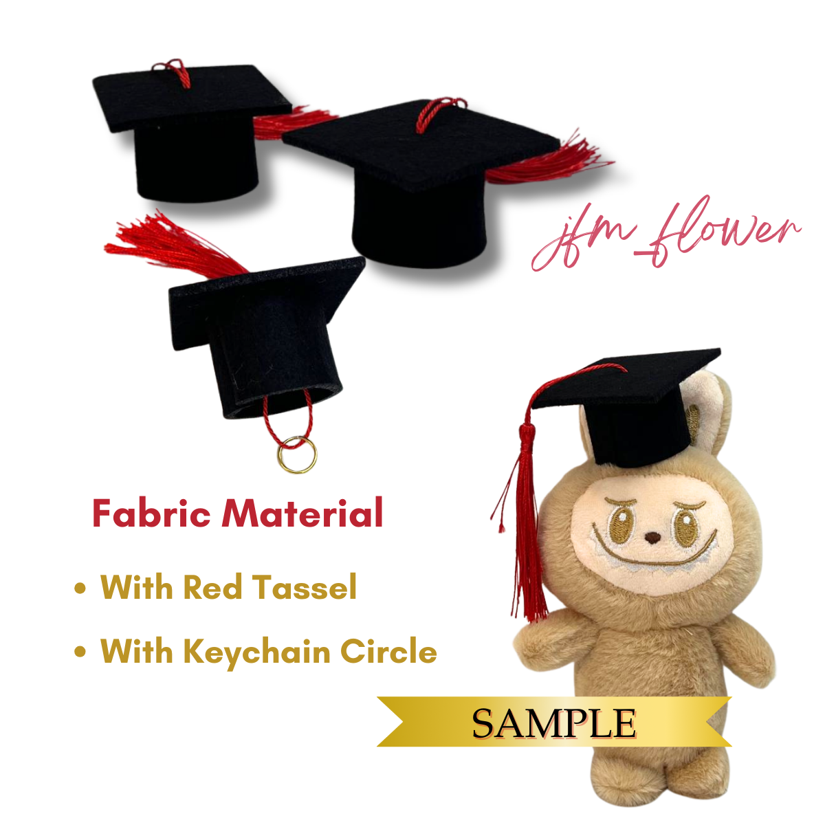 [RM1.80/PCS] **10PCS** Mini Graduation Cap/Mortarboard/ Convocation Hat ...