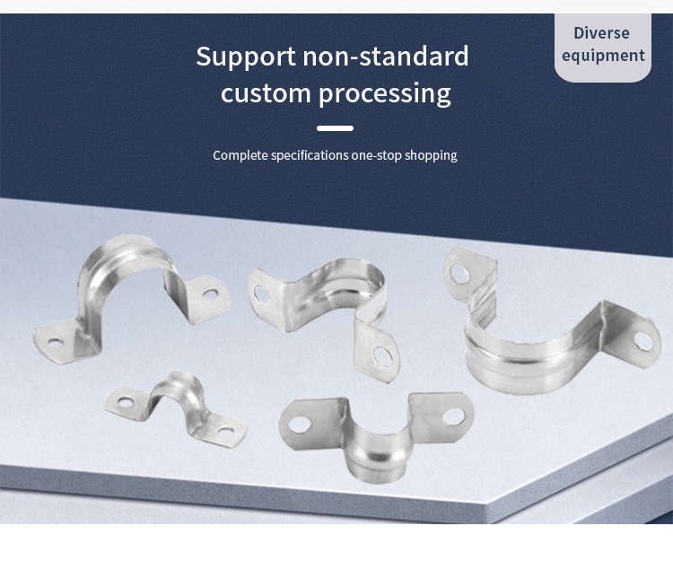 SUS304 STAINLESS STEEL U CLIP SHAPED SADDLE PIPE CLIP CLAMP CLIP TUBE ...